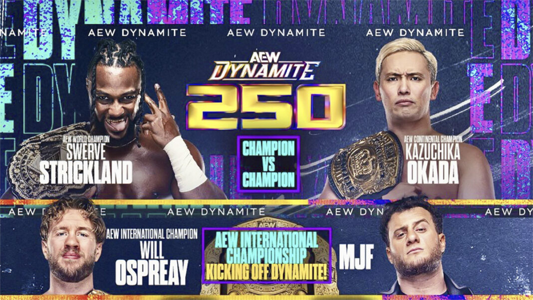 AEW gets ready for Dynamite 250, WWE Speeds toward Summerslam ...